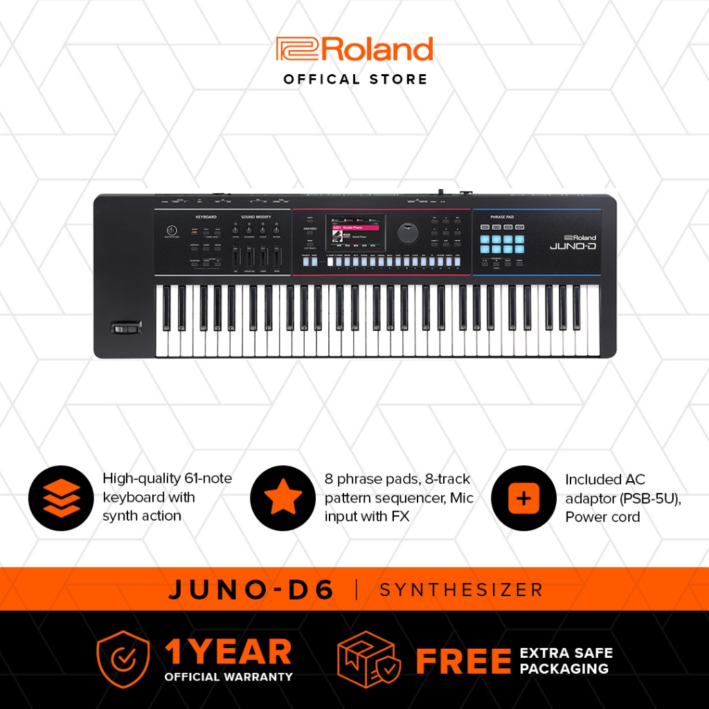 Jual Roland JUNO-D6 Synthesizer 61-Keys | Shopee Indonesia