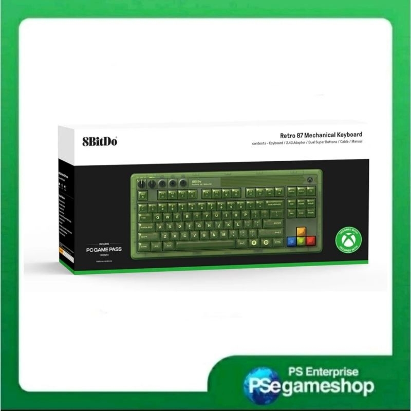 Jual 8BitDo Retro 87 Mechanical Keyboard with RGB Backligh - Xbox ...