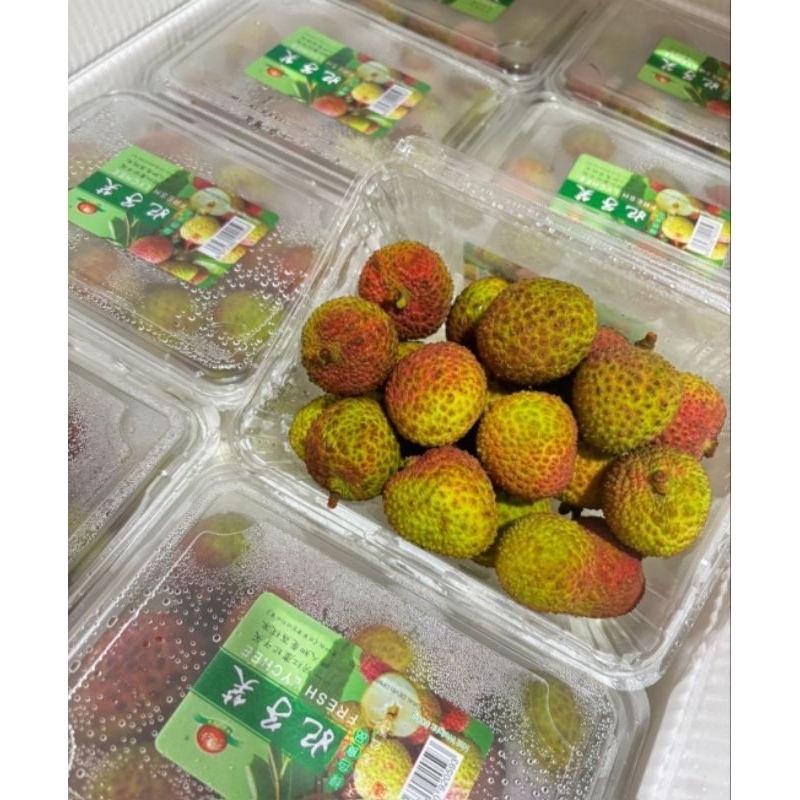 Jual Buah Lychee Buah Leci HDL Segar 500 gr x 16 pack | Shopee Indonesia