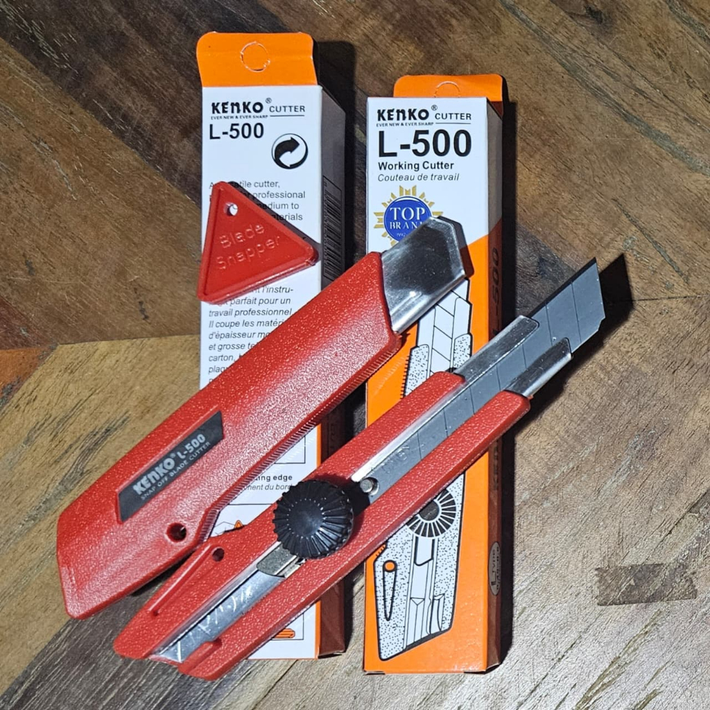 Jual Cutter Besar - Cutter Kenko L 500 - Kater Besar - Pisau Cutter ...