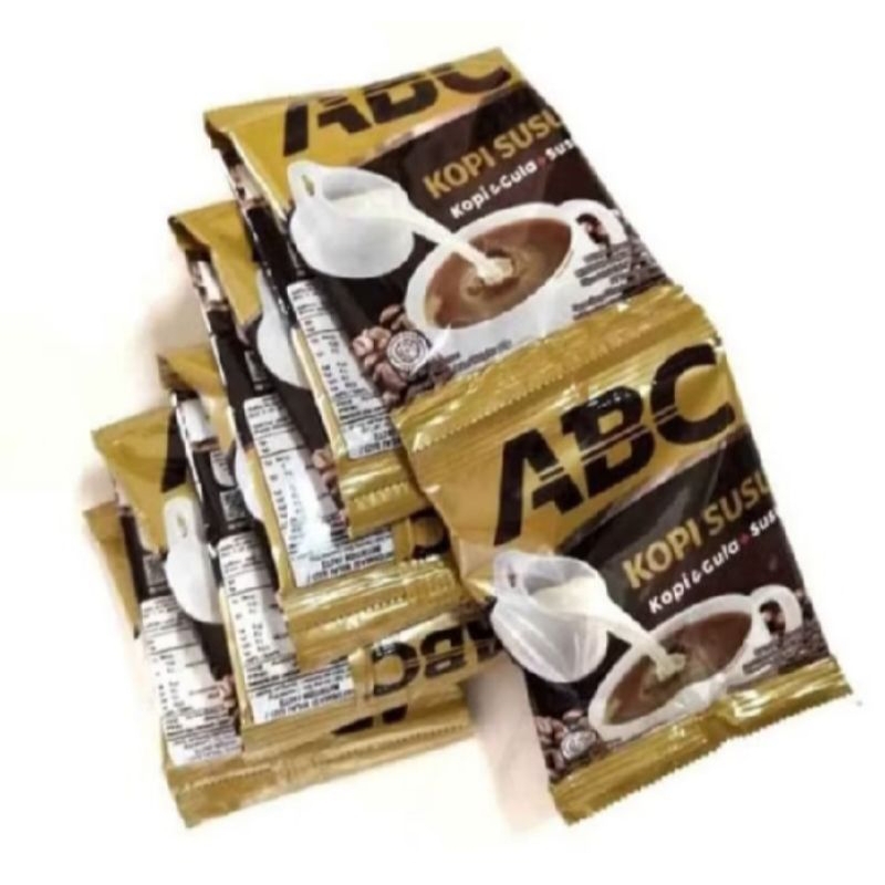 Jual kopi ABC susu 1 renceng isi 10 pcs | Shopee Indonesia