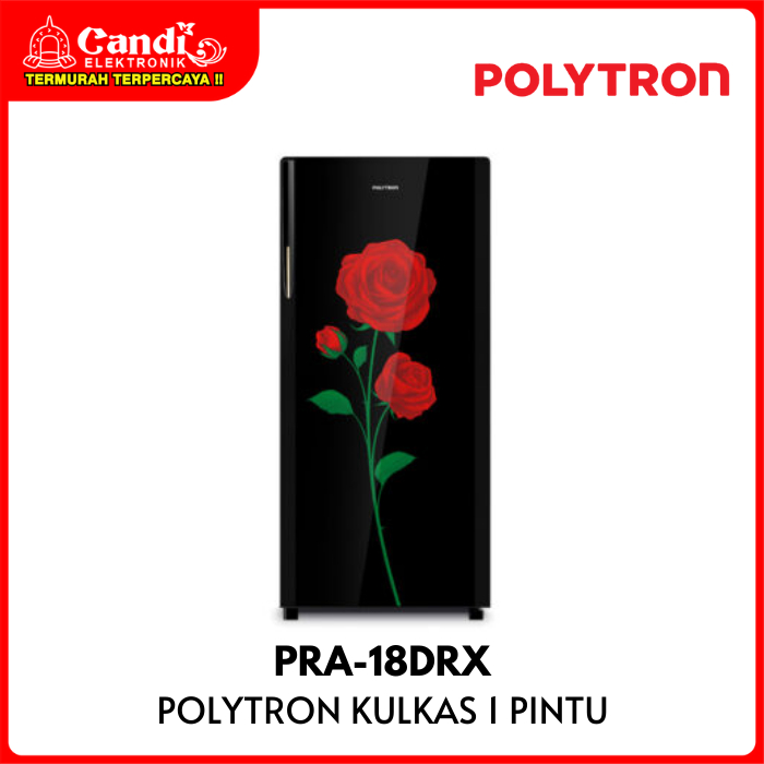 Jual POLYTRON Kulkas 1 Pintu Kapasitas 173 Liter PRA 18 DRX Belleza ...