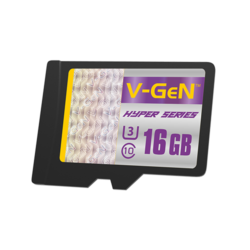 Jual V-GeN MicroSD Card TF 16GB Class 10 Hyper / VGeN MicroSD VGen ...