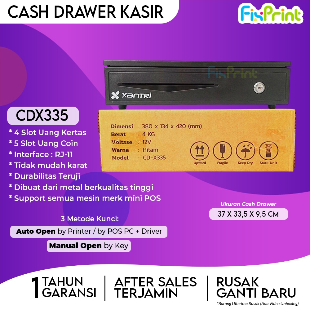 Jual FixPrint Laci Penyimpanan CD-X405 / CD-X335 / CD-408 / CD-UL400 ...