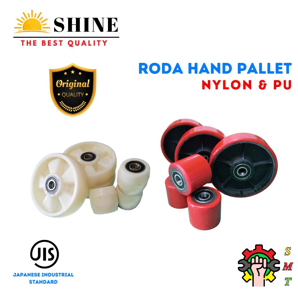 Jual Roda Handpallet PU & NYLON / Hand Pallet / Handlift / Hand Lift ...