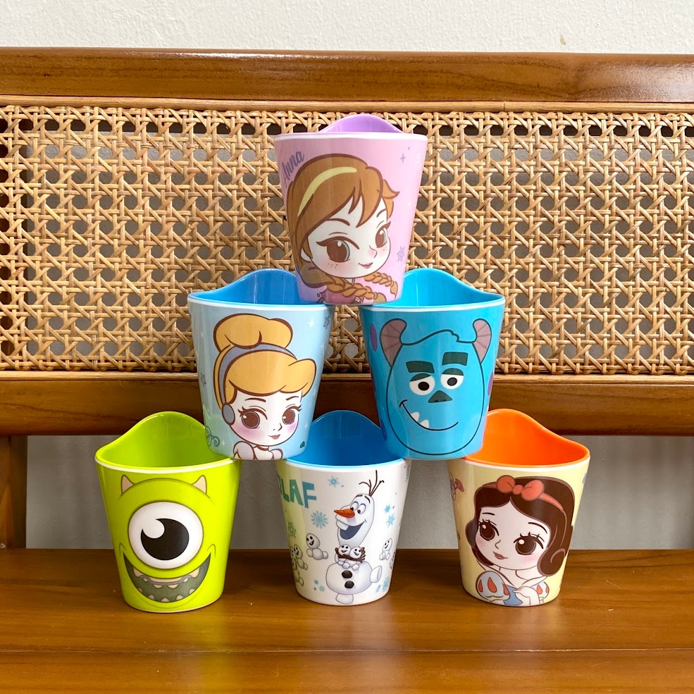 Jual Gelas Cangkir Mug Karakter Kartun Anak Disney Rapunzel Ariel ...