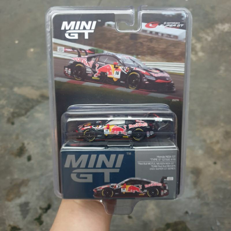 Jual Mini GT 848 Honda NSX GT Type S GT500 #16 Red Bull Motul NSX GT Super GT Series | Shopee ...