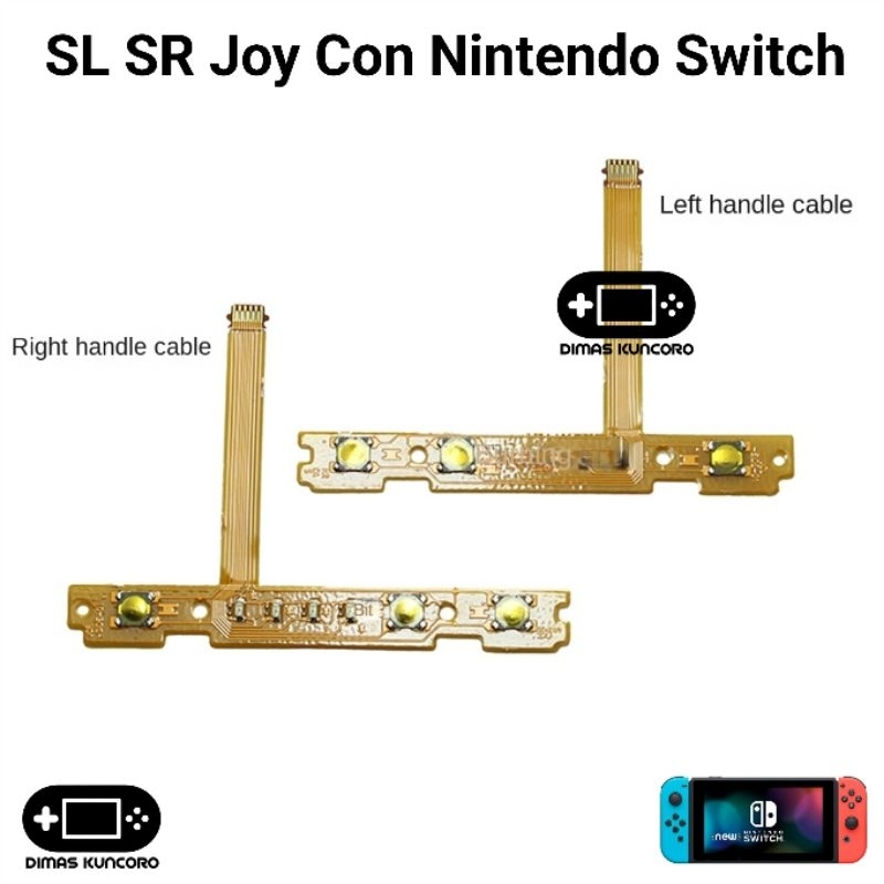 Jual SL SR Joycon Nintendo Switch joy con flexible controller v1 v2 ...