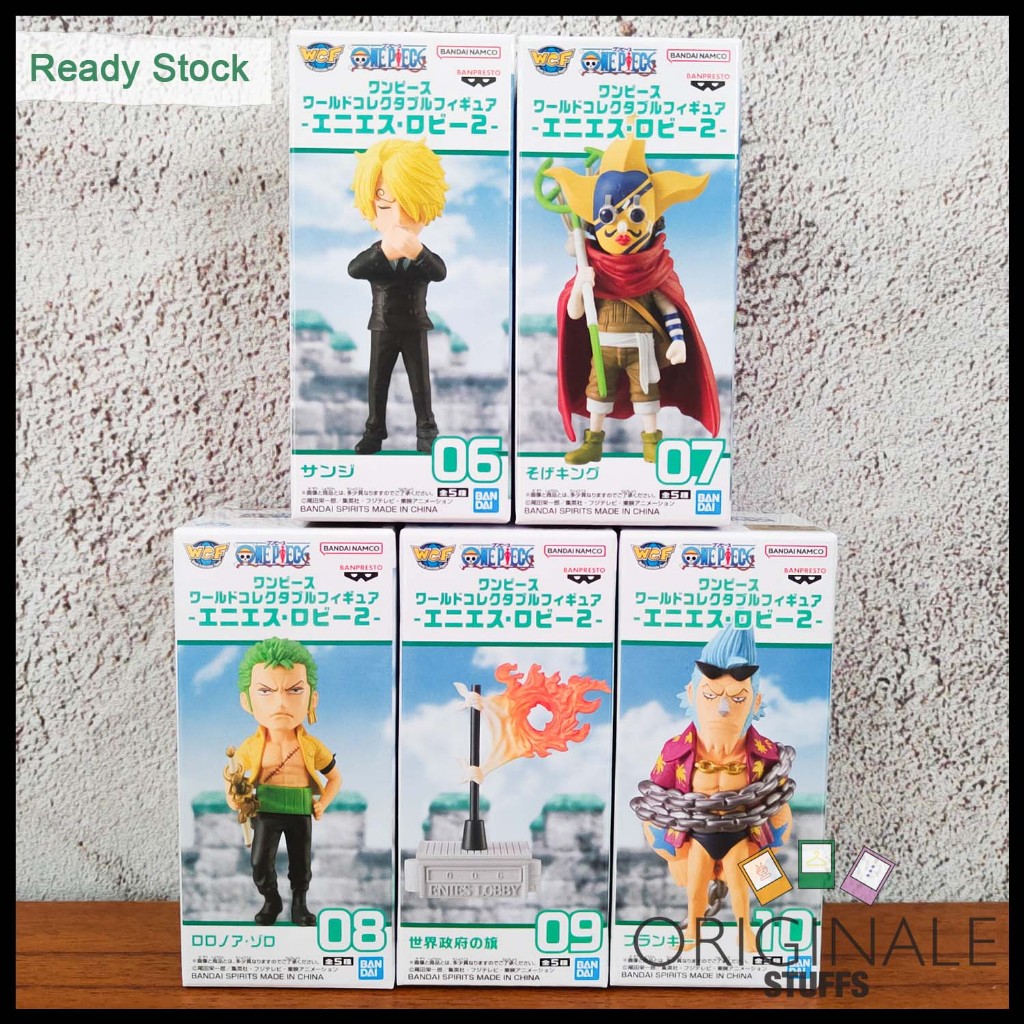 Jual WCF One Piece Enies Lobby 2 Figure Japver Original (Zoro Sogeking ...