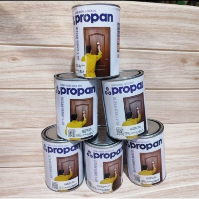 Jual Cat Kayu Pintu Dan Jendela Mengkilap Propan Ultran V09 Clear Coat ...