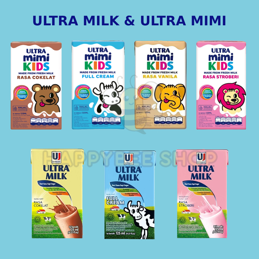 Jual Ultra Mimi Kids | Ultra Milk 125 ml | Shopee Indonesia