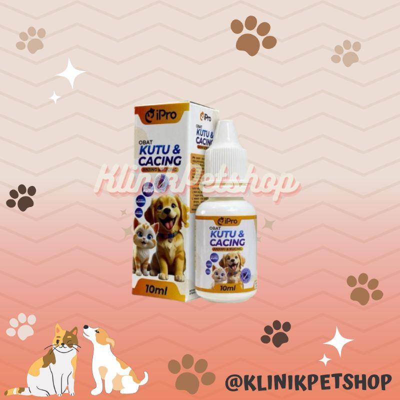 Jual Remov Ipro Obat Tetes Kutu Scabies Parasit Cacing Kucing Anjing ...