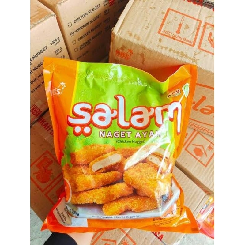 Jual NUGGET SALAM Isi 1kg | Shopee Indonesia