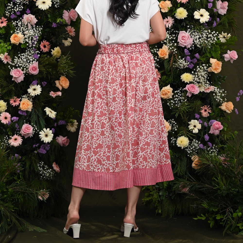 Jual NONA RARA - Ryujin Skirt Cirebon P0485, Rok kasual batik wanita ...