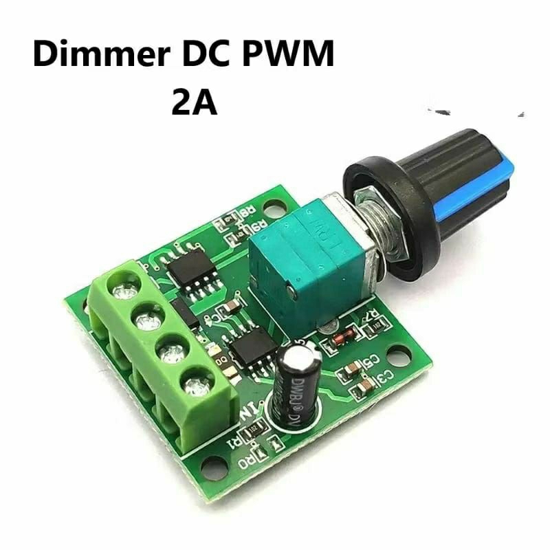 Jual Dimmer DC input 1,8 -15 volt 2A Modul pengatur kecepatan dinamo ...