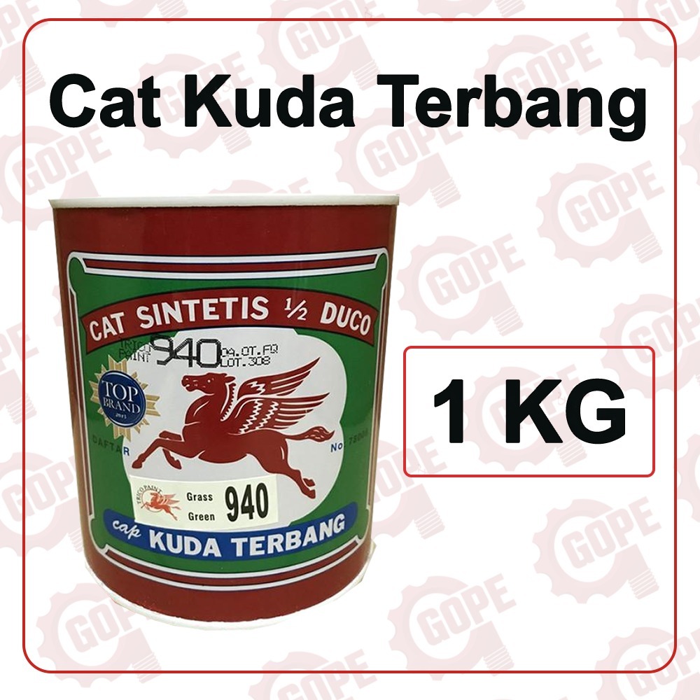 Jual Cat Kuda Terbang Cat Minyak Untuk Kayu Dan Besi Ukuran 1 Kg ...