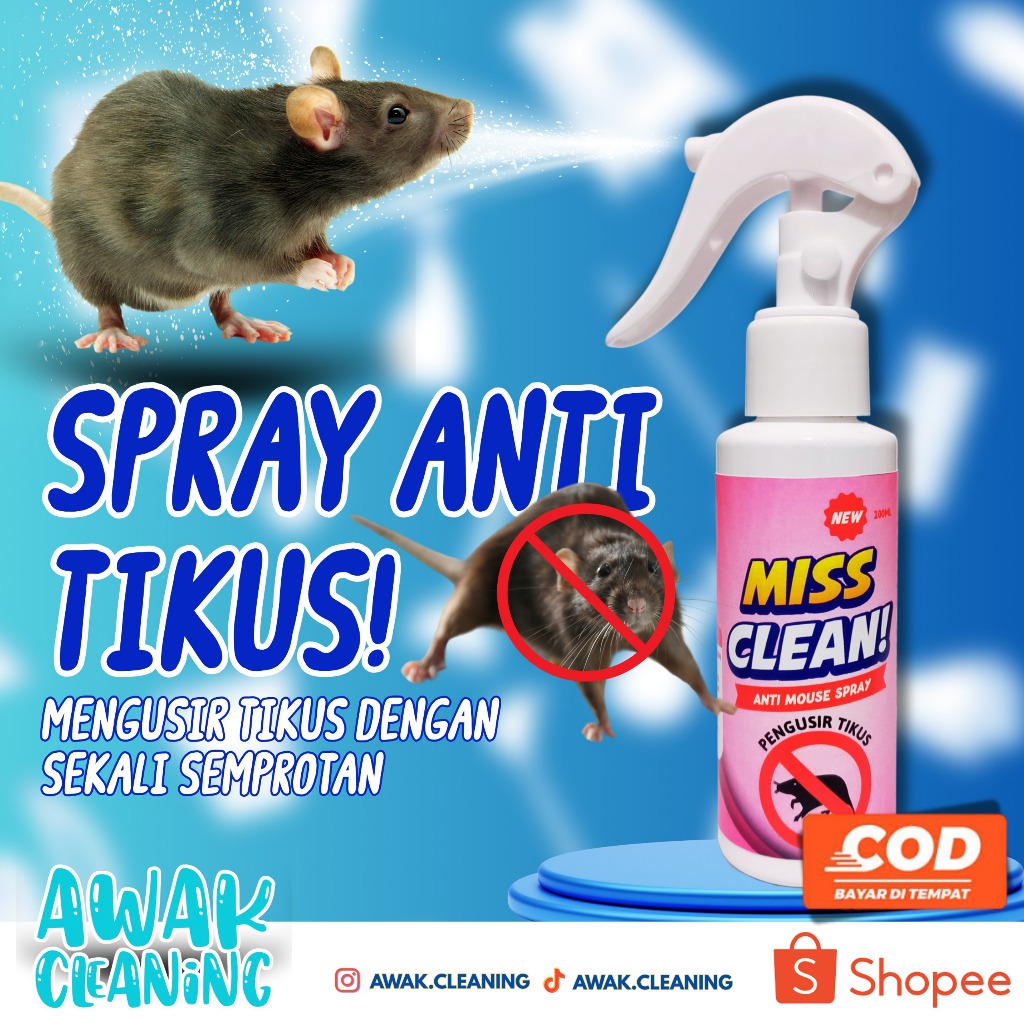 Jual MISS CLEAN Anti Serangga Hama Pengusir Semut Nyamuk Tikus Kecoa ...