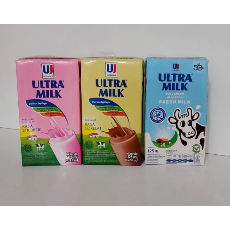 Jual Susu Ultra UHT Coklat, Strawberry, Plain | Shopee Indonesia