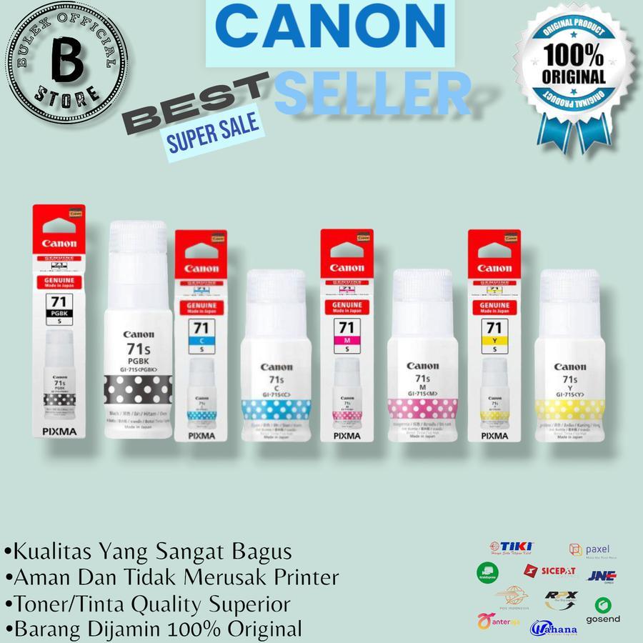 Jual Tinta Canon Gi71s Gi-71s Original G2770 G2020 G3020 ORIGINAL 100% ...