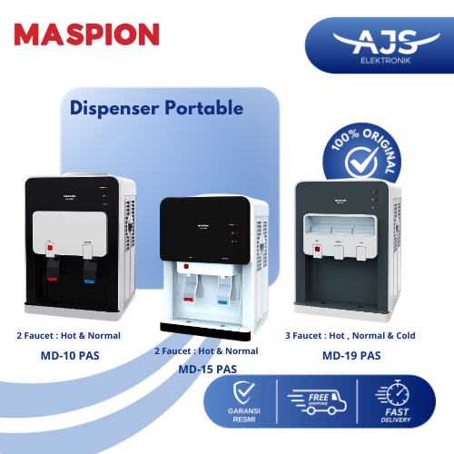 Jual Maspion Dispenser Portable Hot and Normal MD-10 PAS | Shopee Indonesia
