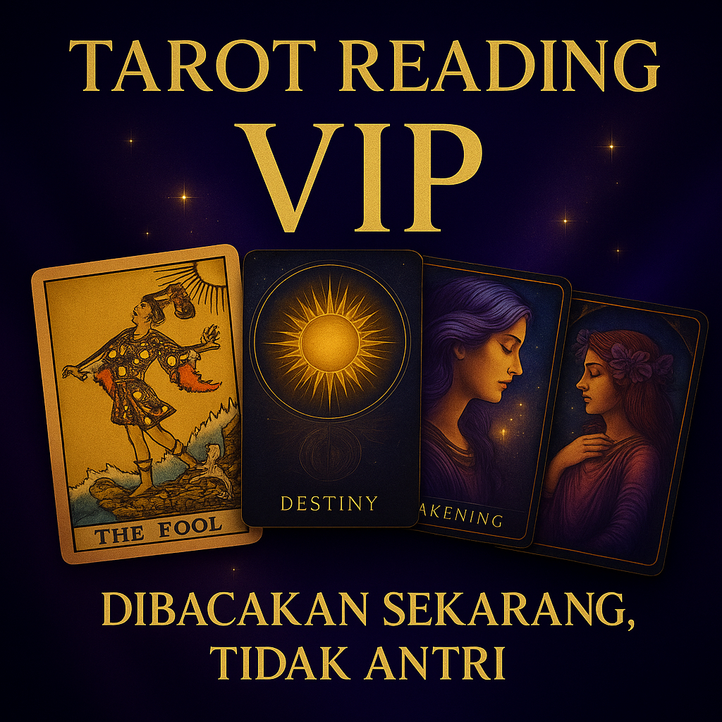 Jual TAROT READING VIP - LANGSUNG DIBACAKAN, TANPA ANTRI | Shopee Indonesia