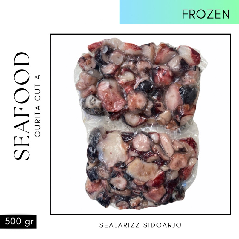 Jual Gurita Cut Premium / Tako Cut / Takoyaki / Octopus | Shopee Indonesia