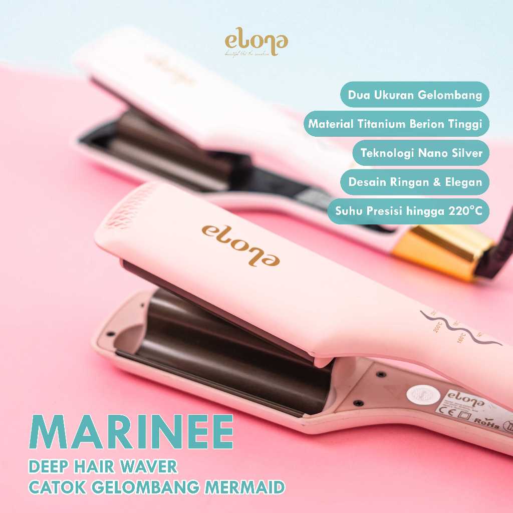 Jual Elona Marinee ~ Deep Hair Waver ( catokan mermaid / gelombang ) | Shopee Indonesia