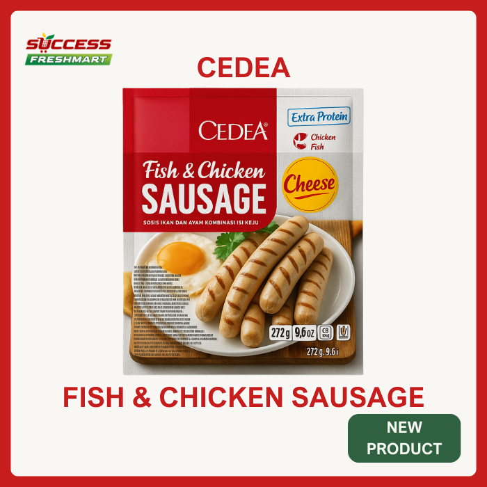 Jual cedea sosis ikan dan ayam isi keju isi 8 | Shopee Indonesia