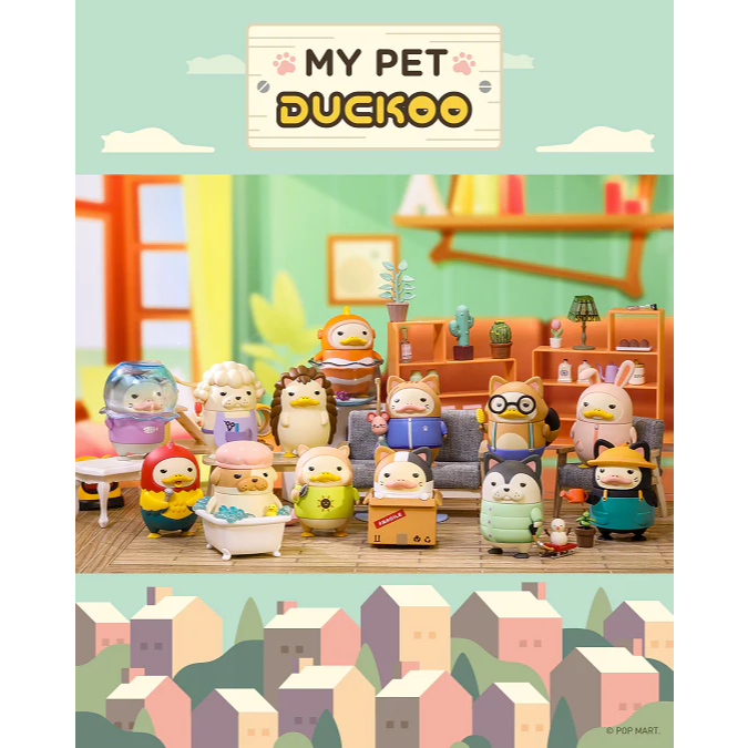 Jual [PO PRE-ORDER] SELECTED POP MART Duckoo My Pet Duckoo Series ...