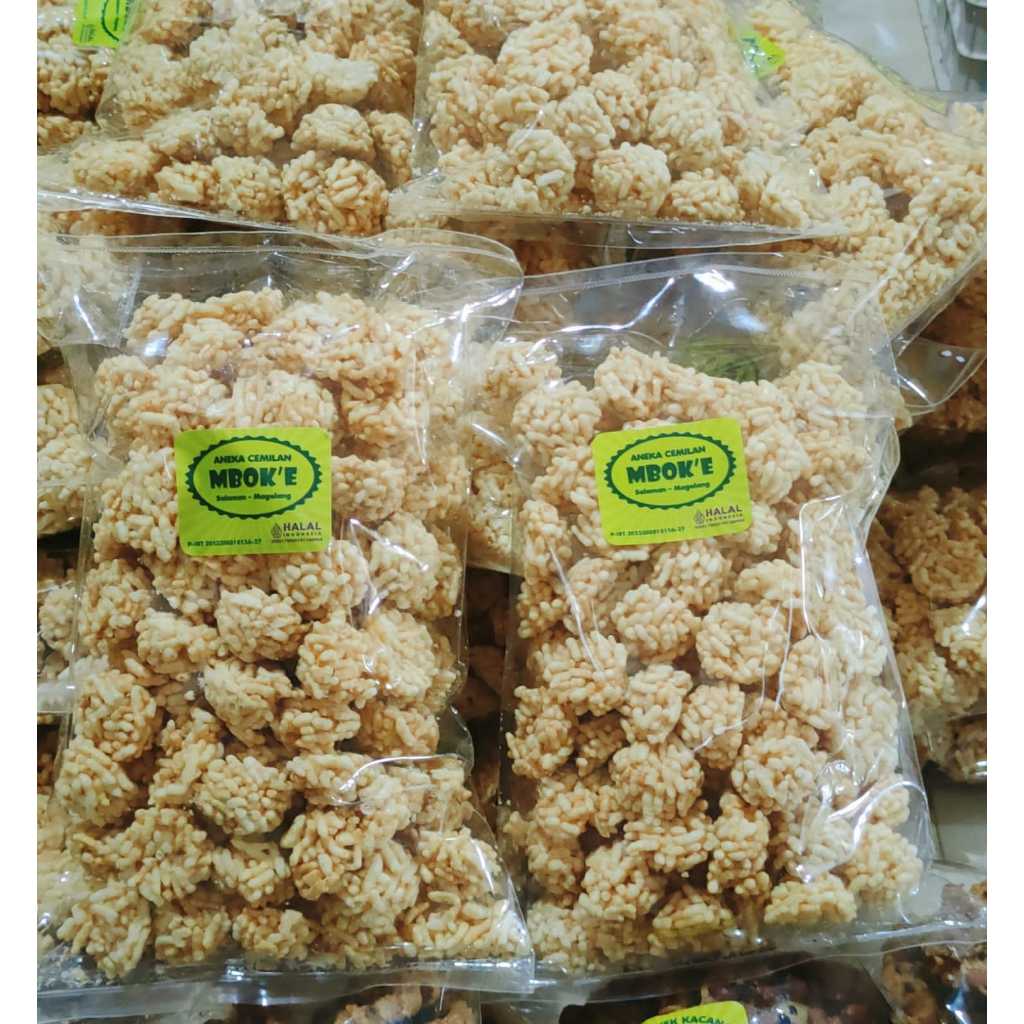 Jual Rengginang terasi mini/ Rengginang terasi mateng/ Rengginang ...