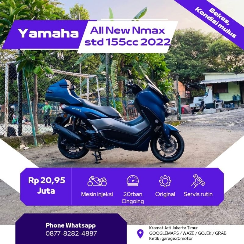 Jual Yamaha All New Nmax std 2022 | Shopee Indonesia