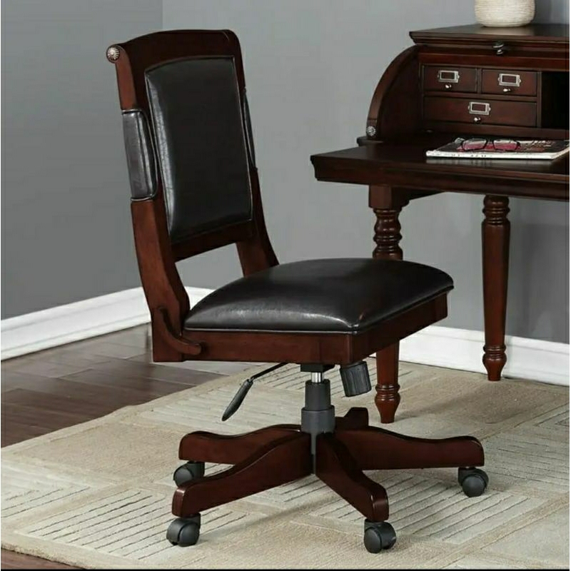 Jual Kursi Kantor Datascrip Jati Minimalis | Shopee Indonesia