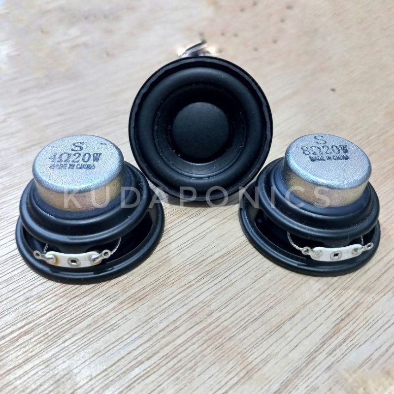 Jual Speaker Music Box 2 inch 4 Ohm / 8 ohm 20 watt 52 mm Full Range ...