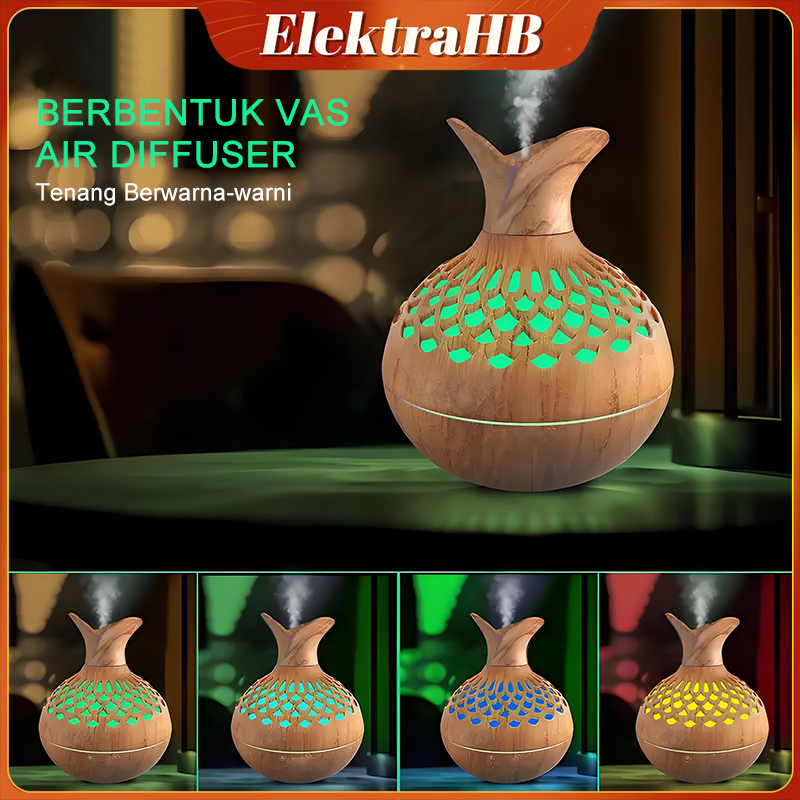 Jual Pengharum Ruangan Humidifier Penyebar Aroma USB 300ml Diffuser ...