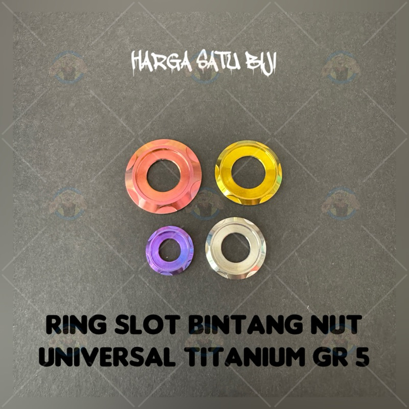 Jual Ring Slot Boston Star Model Titanium Gr 5 | Shopee Indonesia