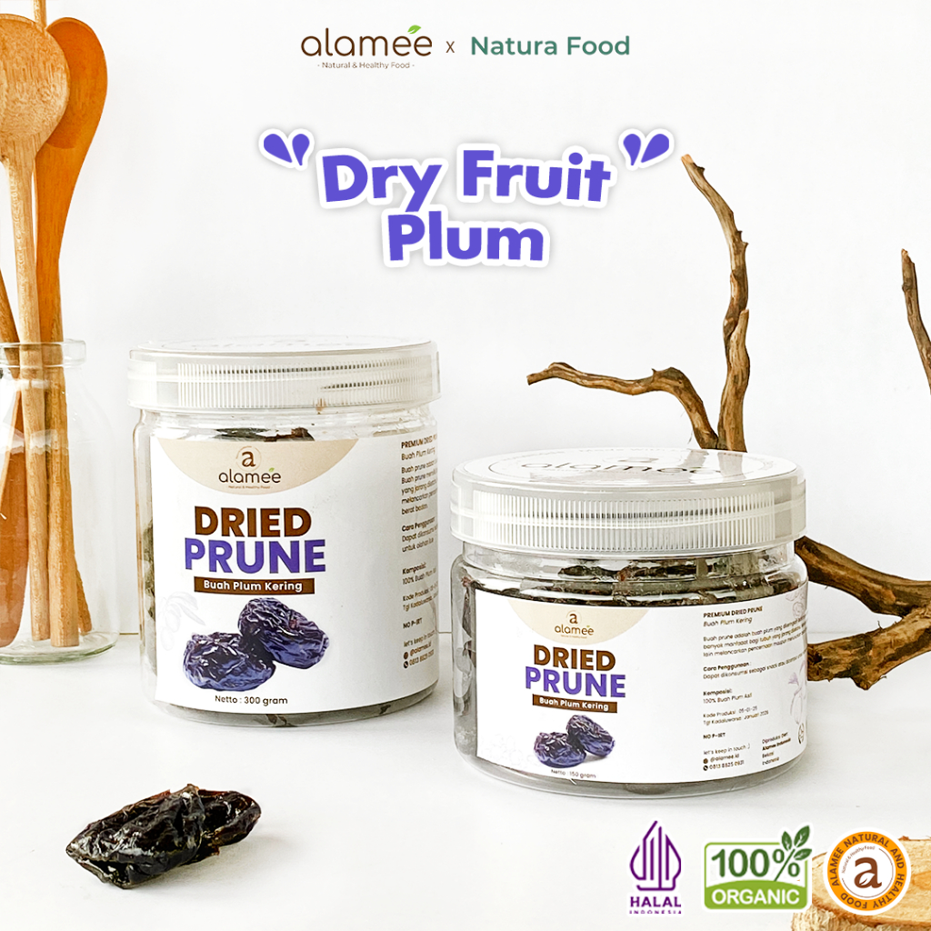 Jual ALAMEE Dried Prune Cemilan Buah Kering Sehat Buah Plum Kering ...