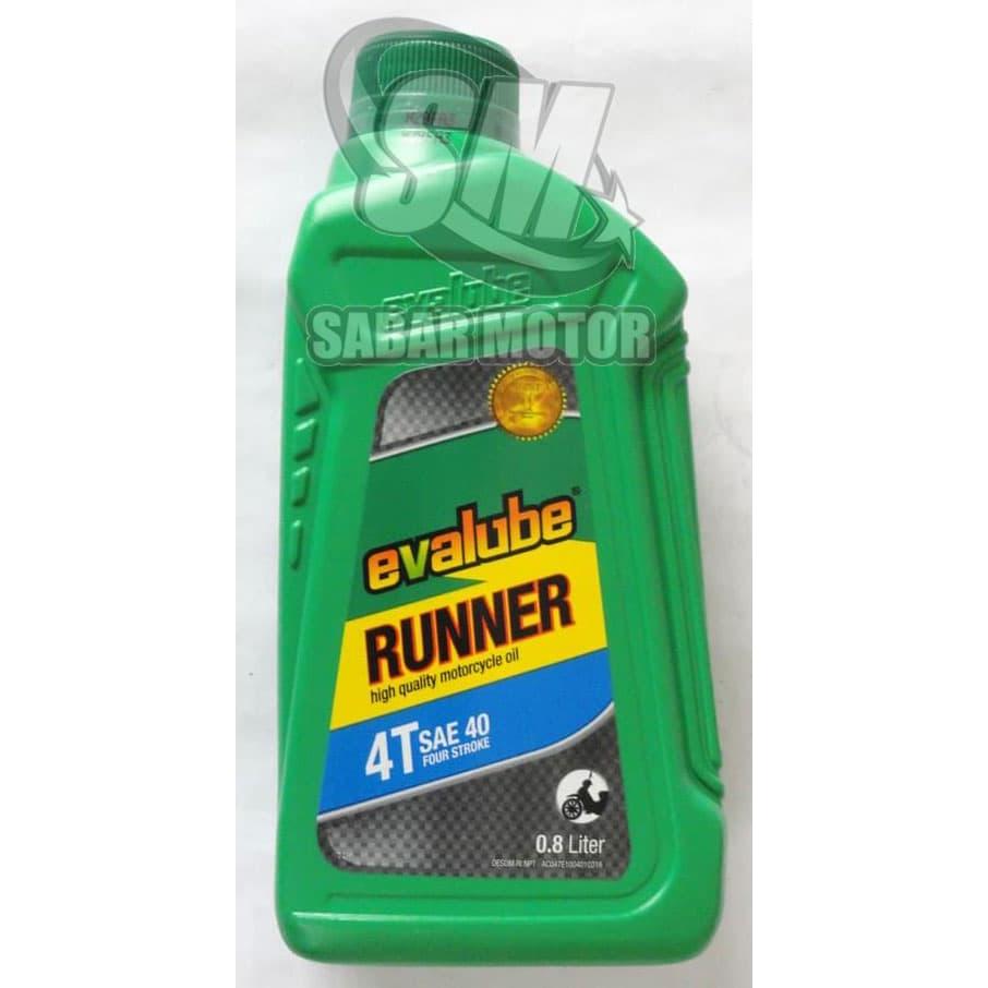 Jual Oli EVALUBE RUNNER 20W-40 800ml / 0.8L Oli motor evalube | Shopee ...