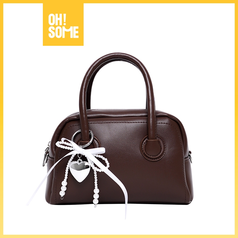 Jual OHSOME - Egradable Crossbody Bag Ribbon Heart Charmbag Tas ...