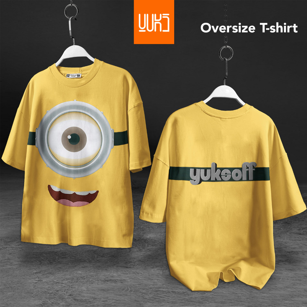 Jual OVERSIZE T-Shirt "Mini Stuart" | Shopee Indonesia