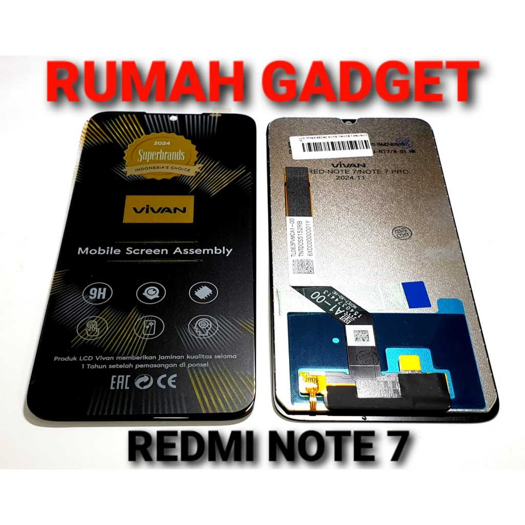 Jual LCD REDMI NOTE 7/NOTE 7 PRO/NOTE 7S FULLSET TOUCHSCREEN ORGINAL/INCELL/SUPER/MGKU | Shopee ...