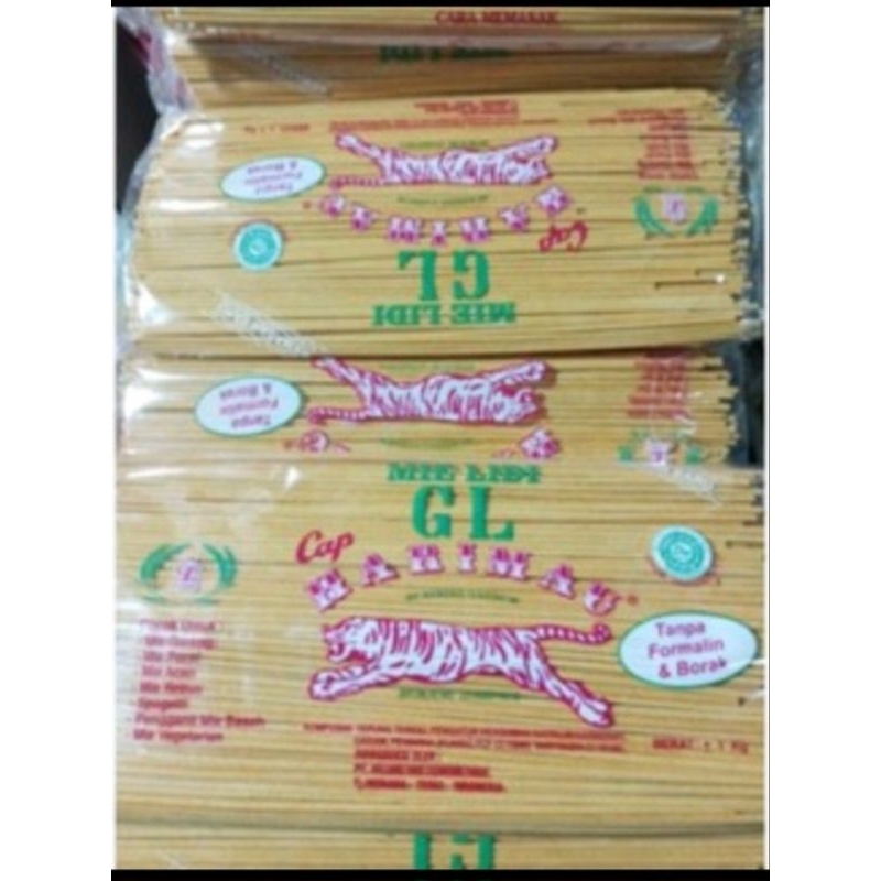 Jual Mi gomak/Mi Lidi cap harimau medan 1 kg | Shopee Indonesia