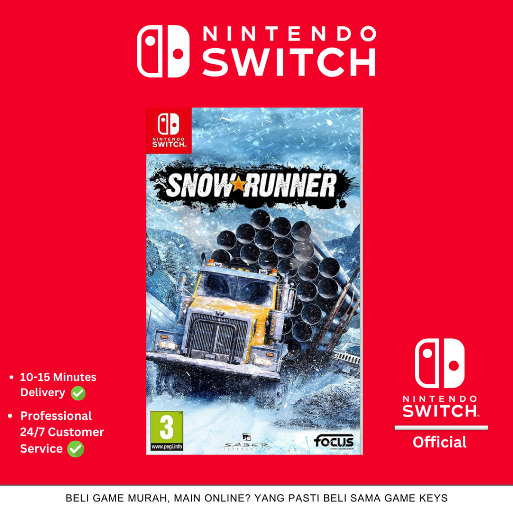 Jual SnowRunner - Nintendo Switch (digital game) | Shopee Indonesia