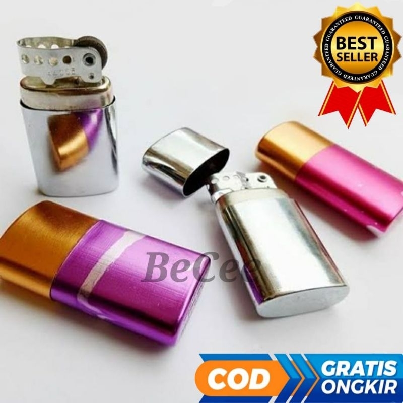 Jual Korek Api Jadul Sumbu Roda Unik Warna Silver Saja Cocok Untuk ...