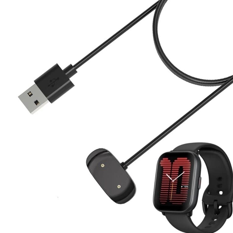 Jual KODE R1F Charger USB Magnetic Amazfit Active Active Edge Bip 5 ...