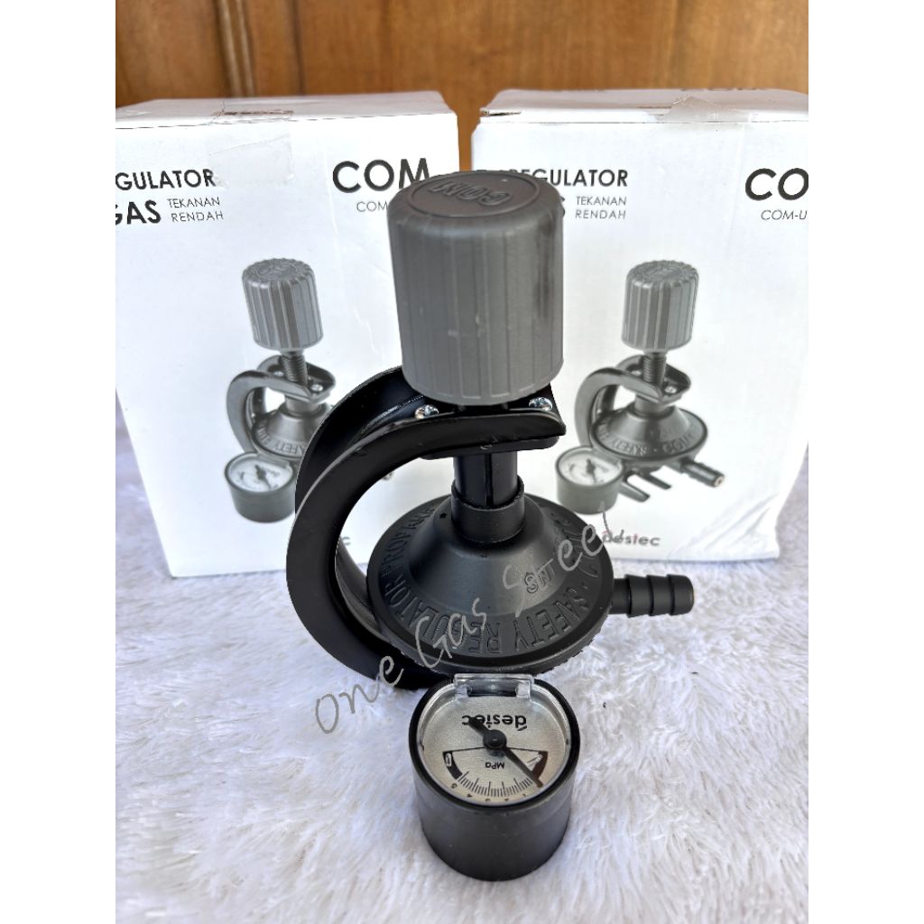 Jual REGULATOR GAS DESTEC TEKANAN RENDAH ANTI BOCOR PENGAMAN GANDA ...