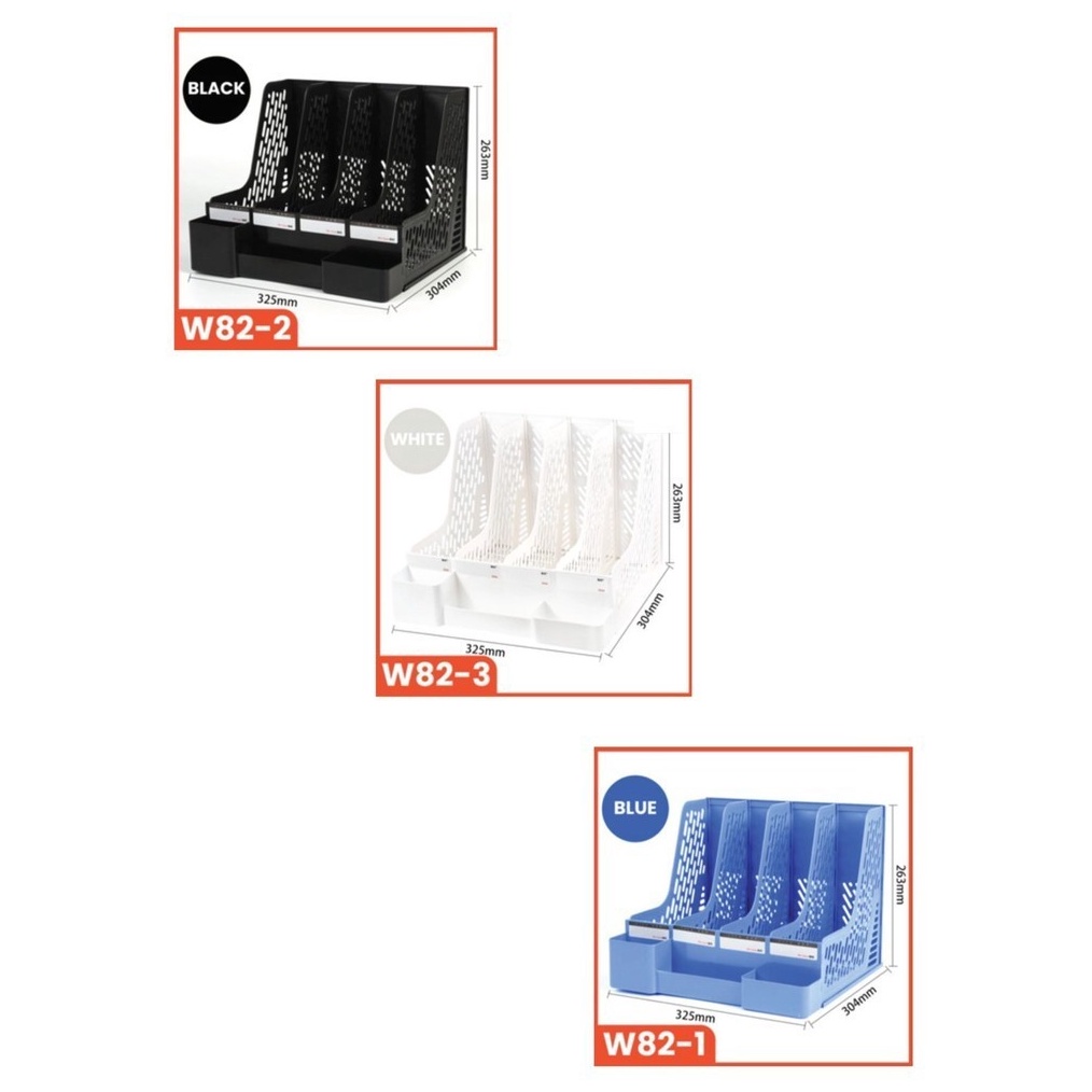 Jual RAK BUKU SEKAT DESKTOP ORGANIZER FILE STATIONERY KIT RAK ...
