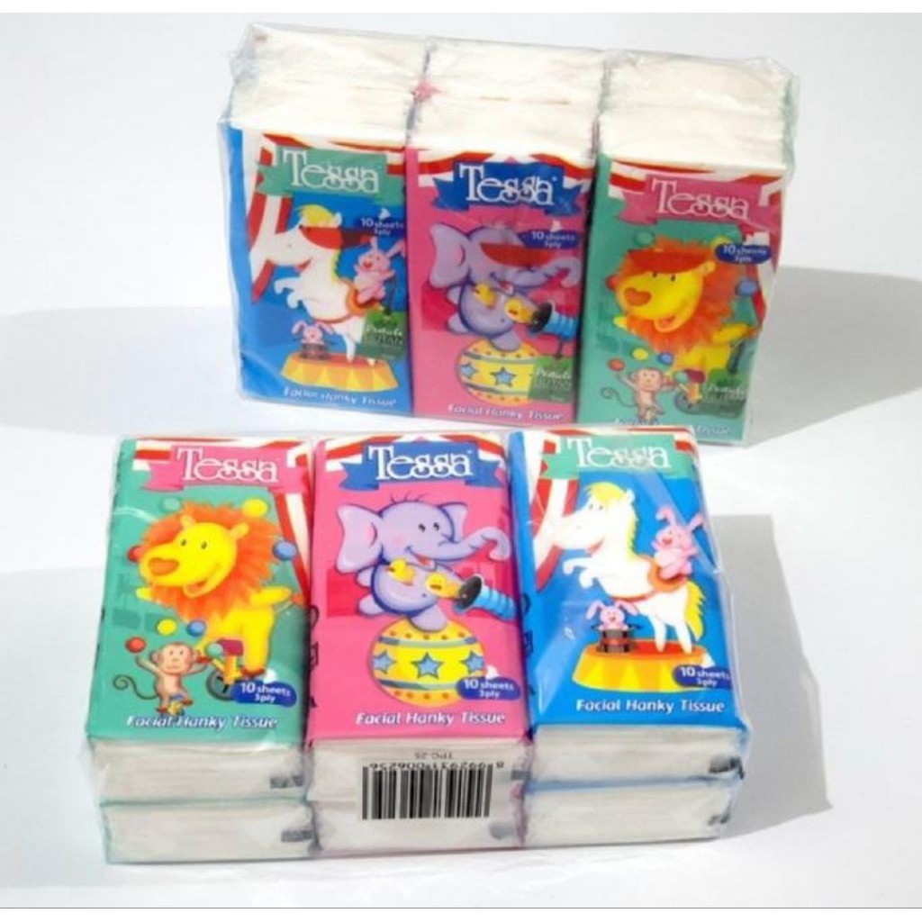 Jual 1 pak tisu Tessa pocket isi 6s (BELI 5 KEATAS GROSIR) | Shopee ...