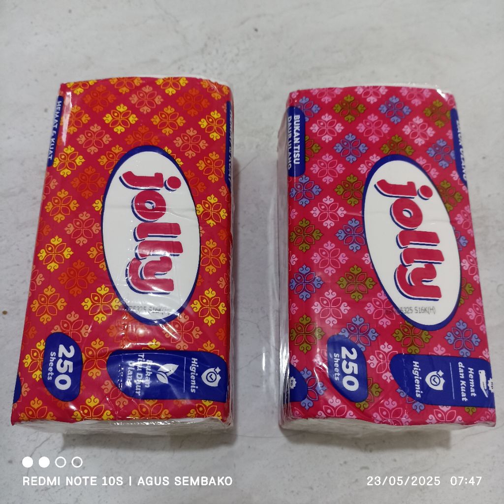 Jual paket 4 pak tisu jolly 200 - 250s x 2 ply | Shopee Indonesia