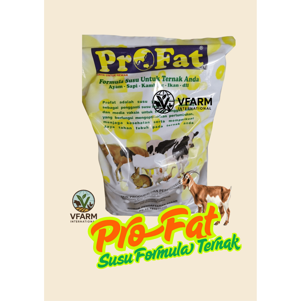 Jual Profat Susu Formula Hewan Ternak 1 Kg – Pengganti Susu Induk ...