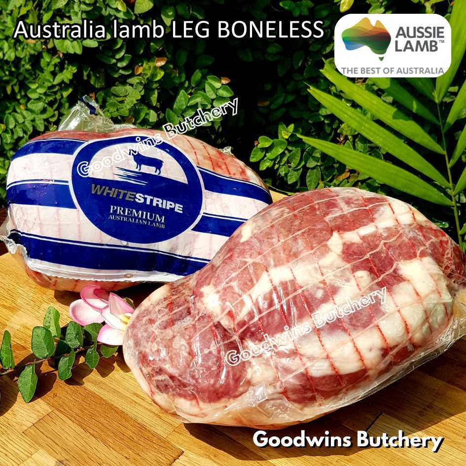 Jual Lamb LEG BONELESS whole-utuh Australia Wammco Midfield McHerd ...